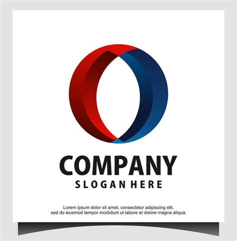 Premium Vector Abstract Circle Logo Design Template