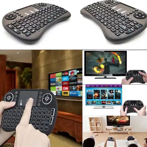 Wireless Mini Keyboard Remote Control Touchpad Mouse Combo Controller