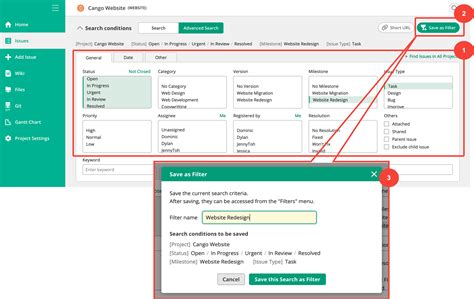 Saving Search Criteria Backlog Help Center