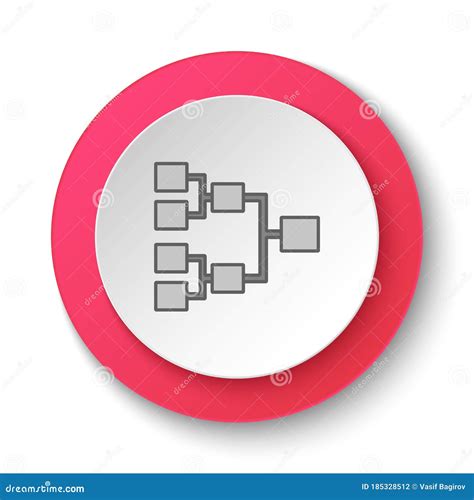 Round Button For Web Icon Database Server Diagram Button Banner Round Badge Interface For
