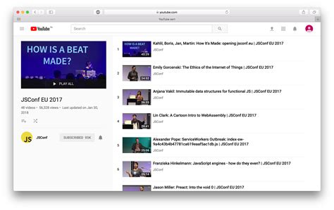 YouTube Sort