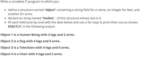 Solved Write A Complete C Program In Which You • Define A