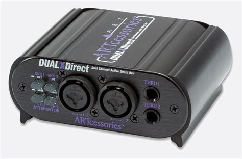 Art Av Direct Di Box Passive Speaker Line Input Balanced 3 Pin Xlr Output