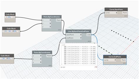 start end point problem revit dynamo