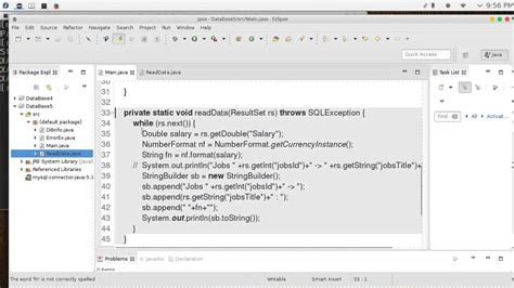 22 JAVA JDBC DataBases Read data method class كورسات بالعربي