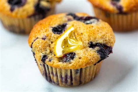Easy Lemon Blueberry Muffins Recipe