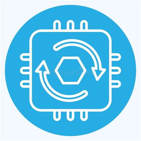 Icon Temporal Cycle Consistency Related To Machine Learning Symbol