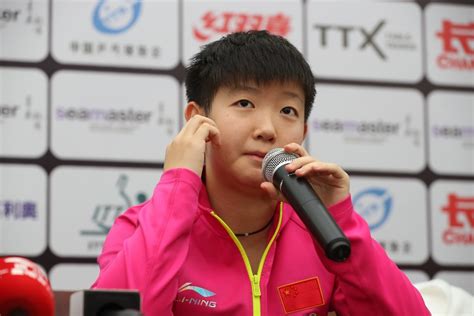 乒乓球运动员孙颖莎孙颖莎全国乒乓球锦标赛女单新浪新闻