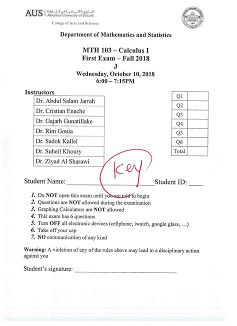 Exam Sample F Sol Calculus Studocu