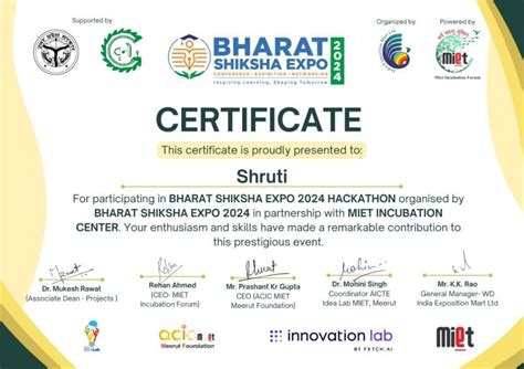 Shruti On Linkedin Bharatshikshaexpo Hackathon Innovation Learning Collaboration