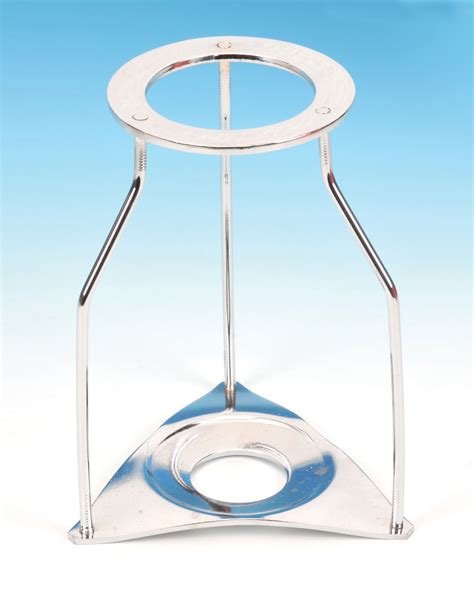 Eisco Labs Stainless Steel Lab Tripod 7 Tall 2 5 Inner Diameter