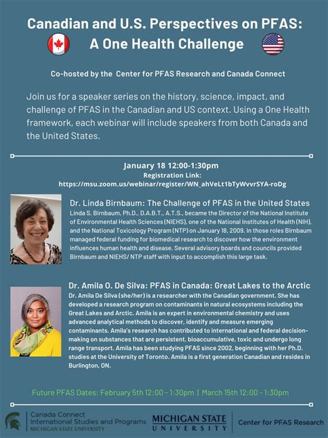 Msu Center For Pfas Research On Linkedin Pfas Msu