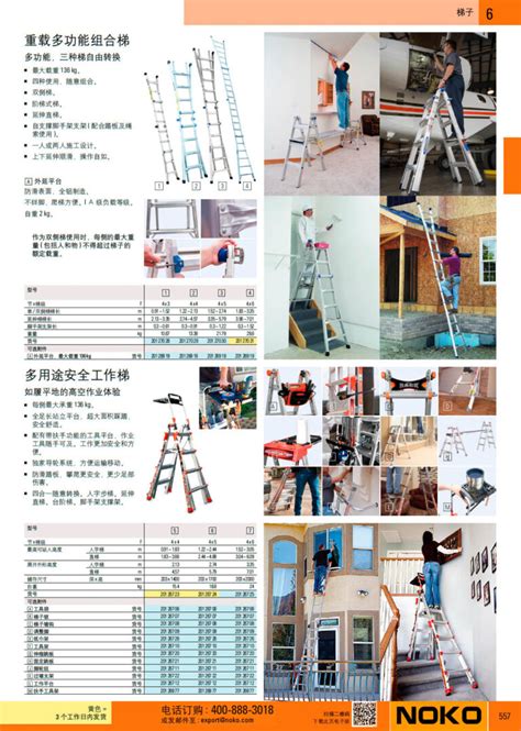 多用途安全工作梯 Noko 500
