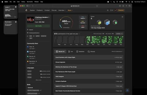 Day190challenge Codeconsistency Keepcoding Leetcode Developermindset Chaitanya Handore