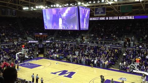 University Of Washington Huskies Basketball Intro Youtube
