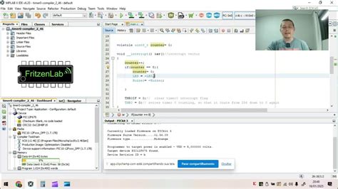 Pic12f675 Led Blink Youtube