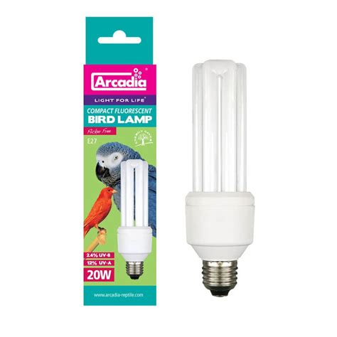 Ультрафиолетовая лампа Arcadia Е27 20w Compact Bird Lamp | ZooDA