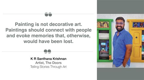 K R Santhana Krishnan Travel Through The Past With Art Stonemill
