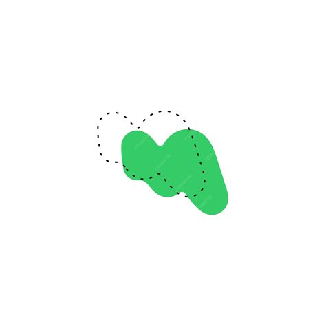 Premium Vector Green Blob Set Element Vector Stain Premium Vector Green Blob Set Element Vector Stain