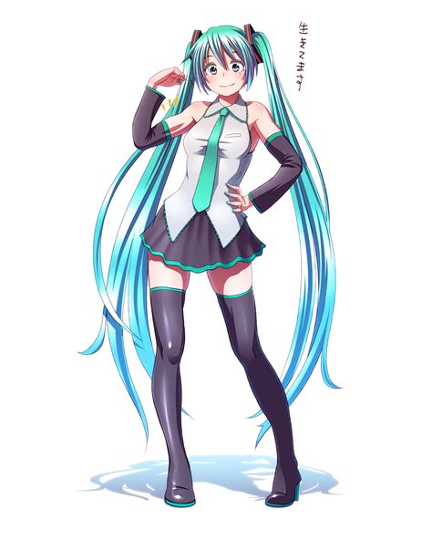 Hatsune Miku Vocaloid Drawn By Wokada Danbooru