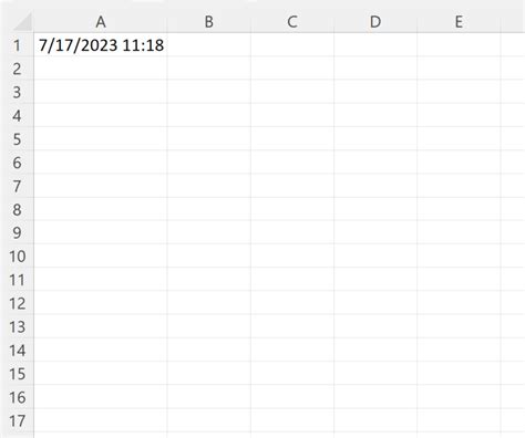How To Insert A Timestamp Using Vba With Example