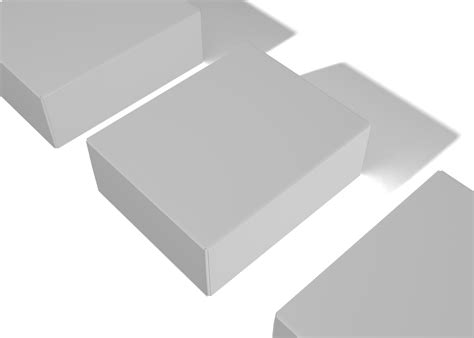 Square Or Rectangle Box Packaging Mockup 16692260 Png