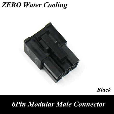 100pcslot Psu Modular Power Supply 6pin Connector For Psu Modding In Computer Cables