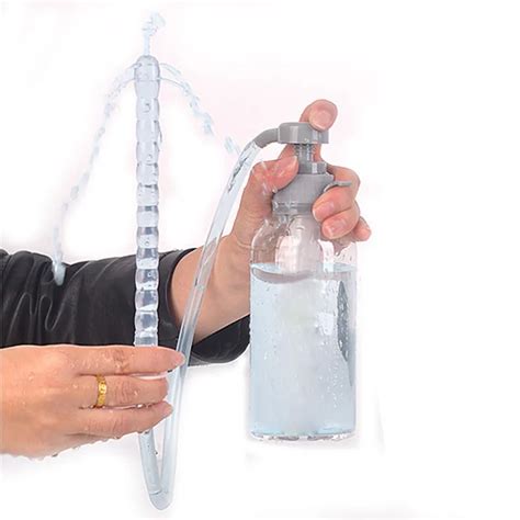 Hole Anal Clean Douche Cleaner Enema Anal Vagina Cleaning Kit Anal Sex Toys Shower Head Enema