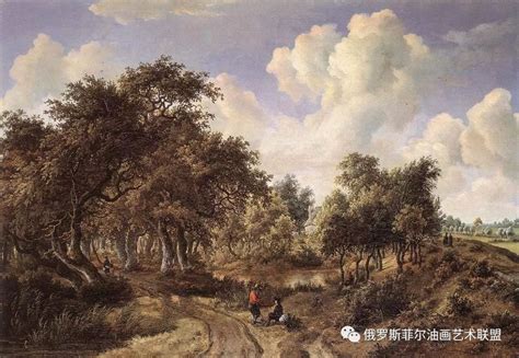 霍贝玛林荫道高清 林荫道霍贝玛 林荫道 大山谷图库