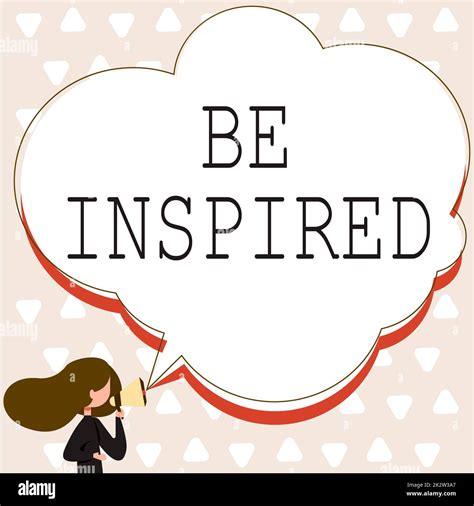 Text Caption Presenting Be Inspired Concept Meaning Extraordinary