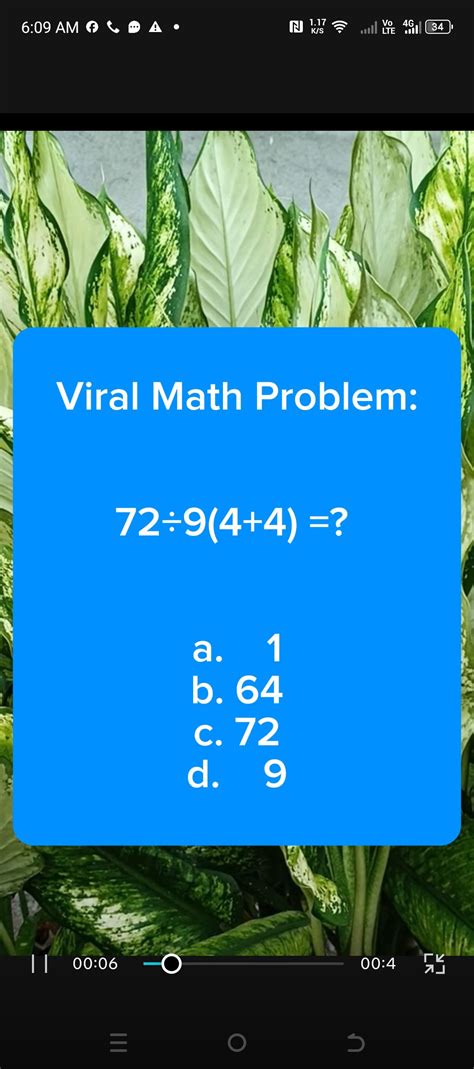 Math Viral Math Problem Facebook