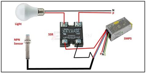 SSR Connection With Sensor Wiring Solid State Relay Wiring Electrician Idea
