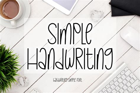 Simple Handwriting Regular PREMIUM Font