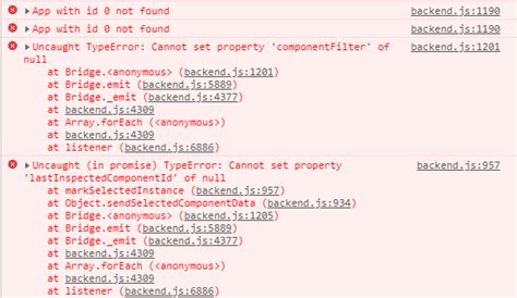 Backend Js App With Id Null Not Found Issue Vuejs Devtools V GitHub