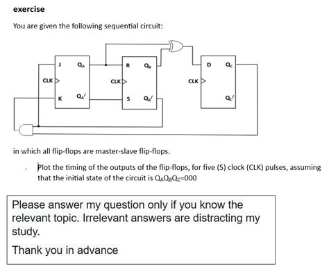 Solved Exercise You Are Given The Following Sequential Chegg