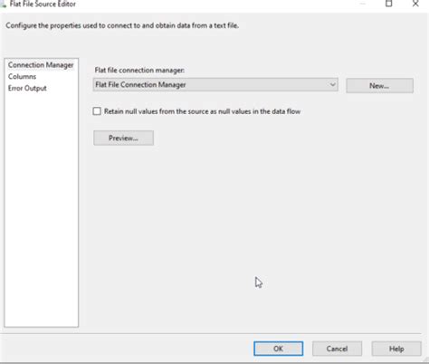 How To Convert Blank Values To Null In Flat File Source In Ssis Package Blogs Perficient