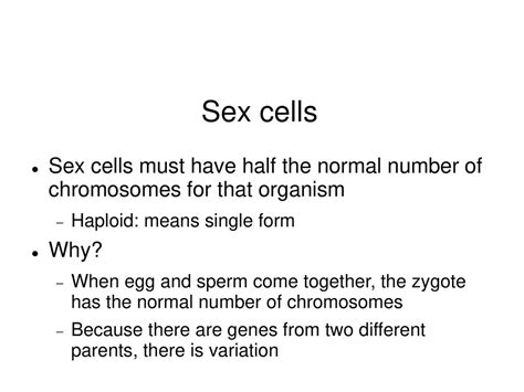 Sexual Reproduction Ppt Download