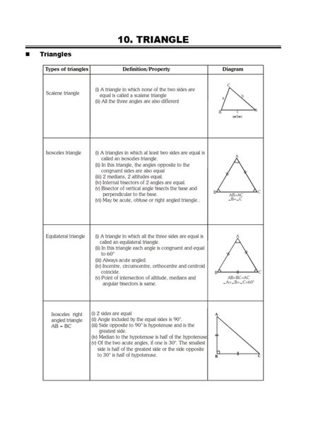 Triangle Pdf Triangle Elementary Geometry