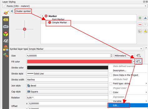 Qgis Cluster Symbol Color Based On Most Frequently Occuring Class Geographic Information