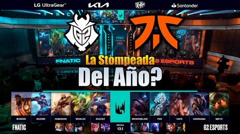 Vuelve La Lec Con Un Partidazo Reacción G2 Vs Fnc Youtube