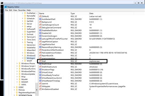 Windows Server Core Start With PowerShell By Default SID