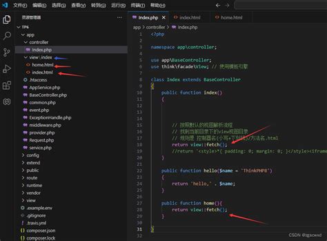 小白专用 已验证 ThinkPHP 视图的安装及模板篇之传参和渲染 thinkphp view CSDN博客