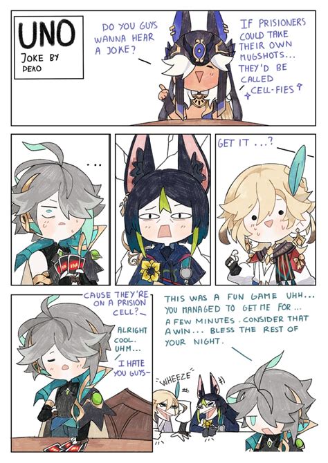 Alhaitham Tighnari Kaveh And Cyno Genshin Impact Drawn By Nya Deko Danbooru