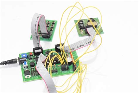 Ds1307 Rtc Based Alarm Clock Designing With Atmega16 And 7 Segment Display