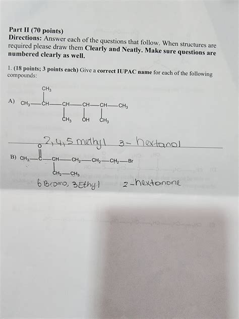 [solved] 2 15 points 3 points each draw the correct structure for