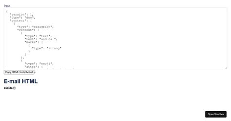 Atlaskit Adf Schema Examples CodeSandbox