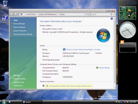 File WindowsVista 6 0 5365 8 SystemProperties Png BetaWiki