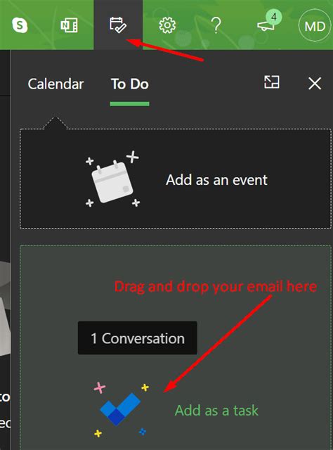 How To Turn Outlook Emails Into Tasks Technipages