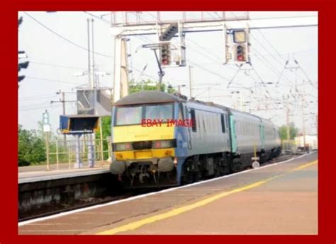 Photo Class 90 Loco No 90 004 3 £185 Picclick Uk