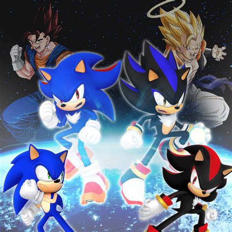 Goku And Vegeta Vs Sonic And Shadow Scene Creator